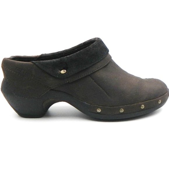 Merrell | Shoes | Merrell Luxe Wrap Bitter Chocolate Clogsmules | Poshmark